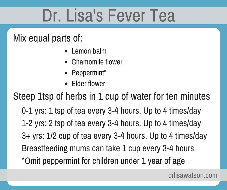 Tea for Fever in Children | Dr. Lisa Watson